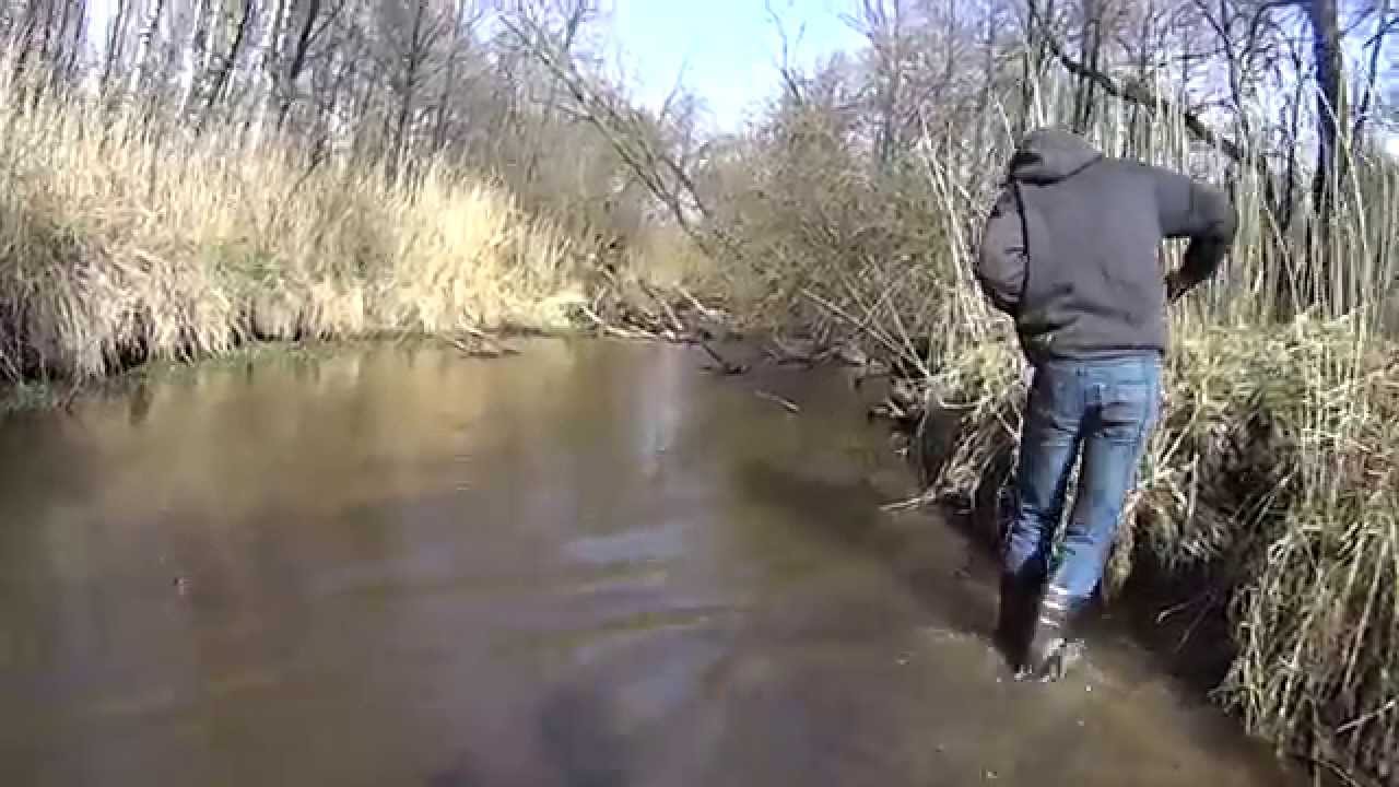 Quick walk wellies in river - YouTube