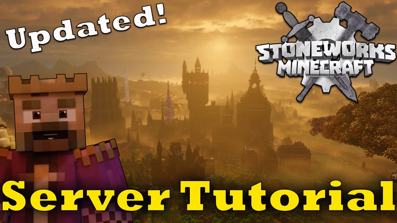Stoneworks Minecraft Server 2025 Tutorial - YouTube