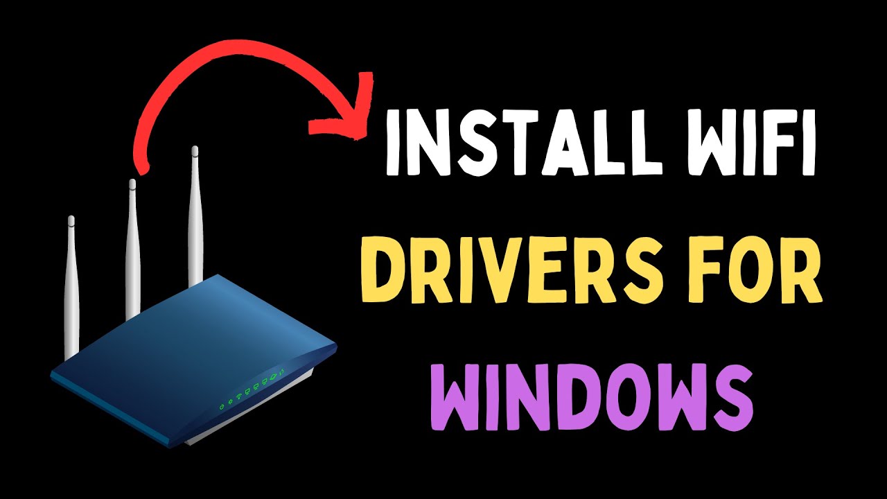 How to Install Wi-Fi Drivers for Windows 11 - YouTube