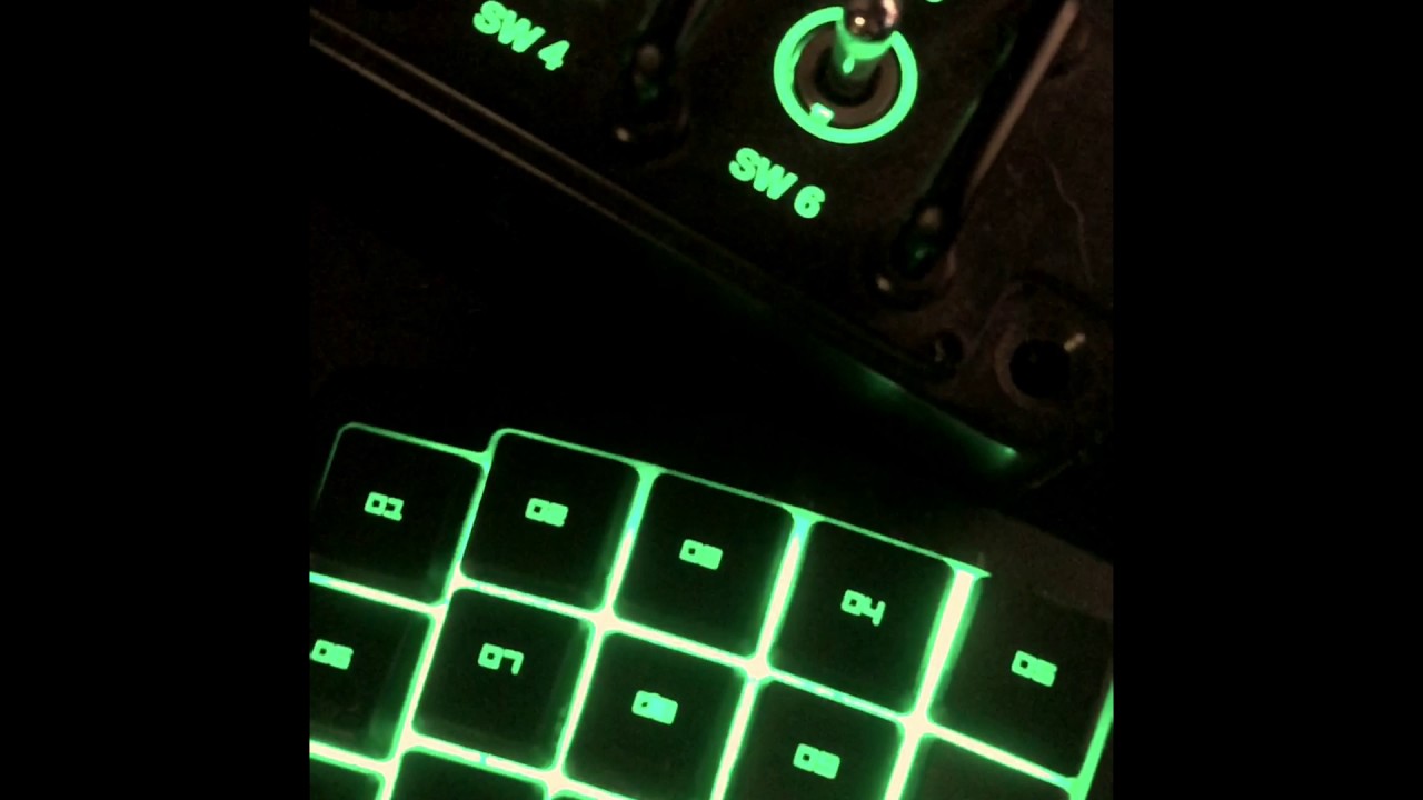 Overview of Glow-in-the dark computer hardware. - YouTube