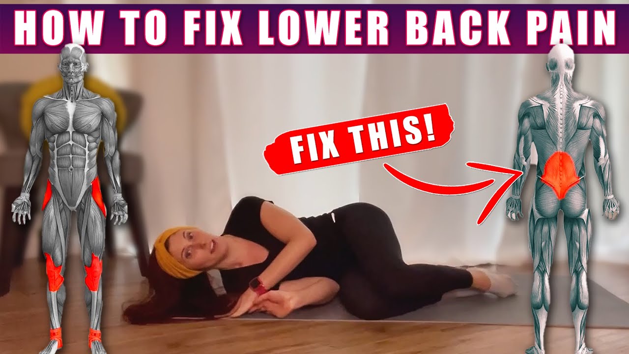 How To Fix Low Back Pain - Simple Exercise For Instant Relief! - YouTube