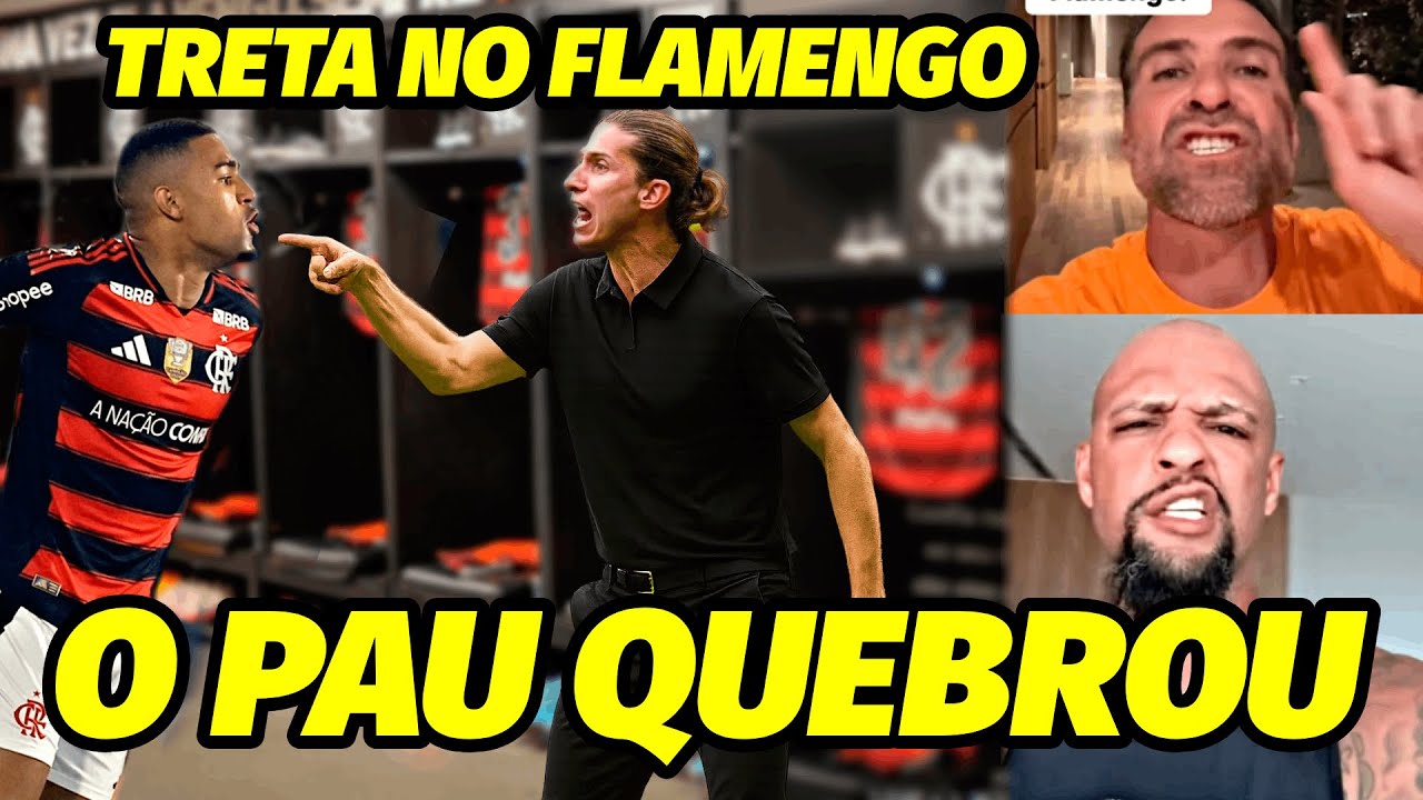 “NÃO DOMINA UMA BOLA MOLEQUE DO CAR%LH..” A TRETA DE SAMUEL LINO NO ...