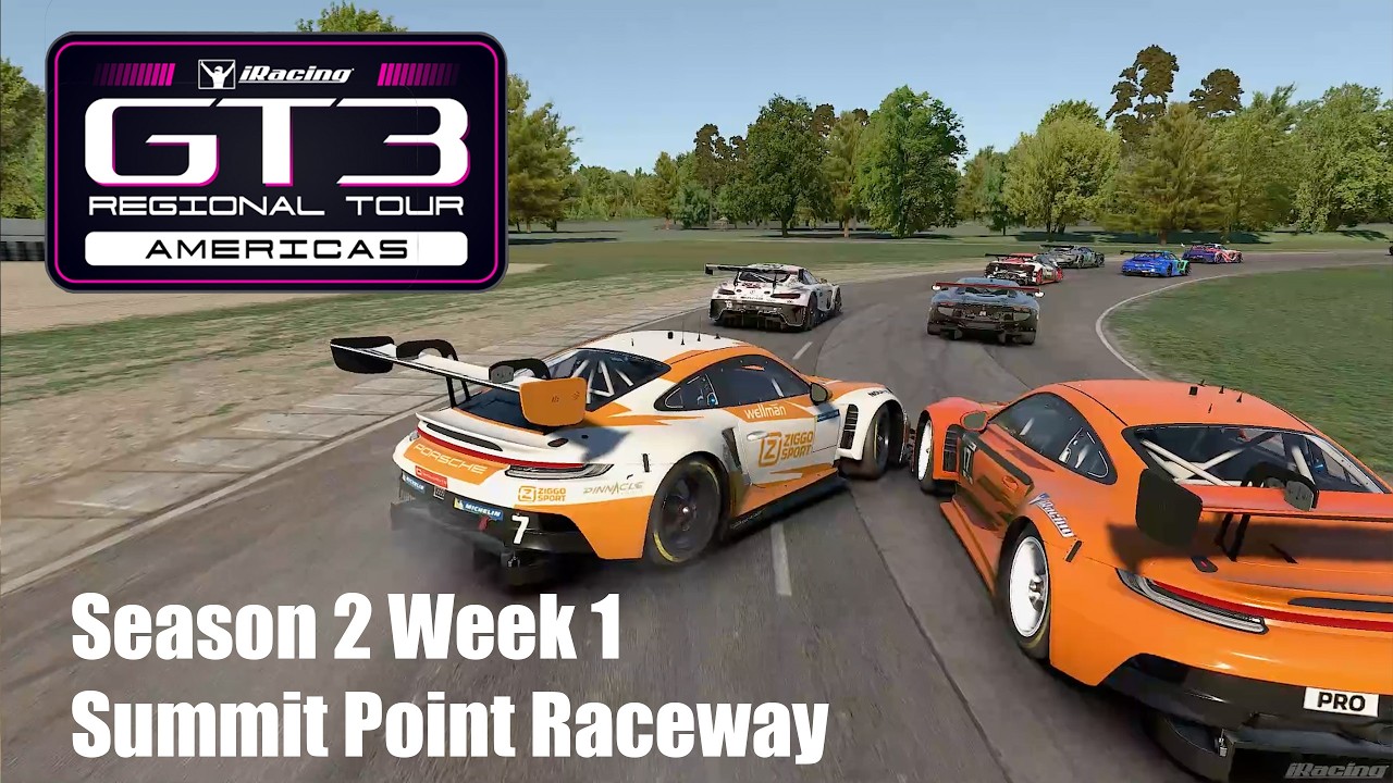 GT3 Racing is TOUGH | GT3 Regional Tour Americas | S2W1 | Summit Point ...