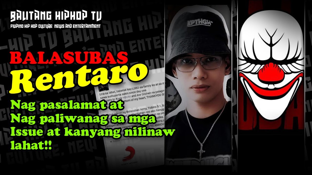 BALASUBAS Nag salita na! Nag Pasalamat at humingi ng Pasensya sa ...