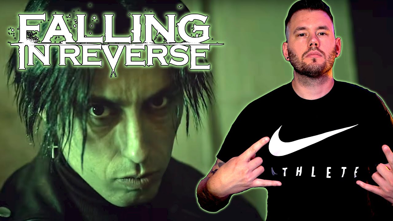 RAP GUITARIST Reacts to FALLING IN REVERSE "Drugs" | Reaction - YouTube