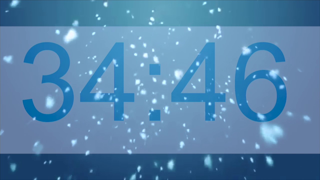Beautiful Winter Timer - YouTube