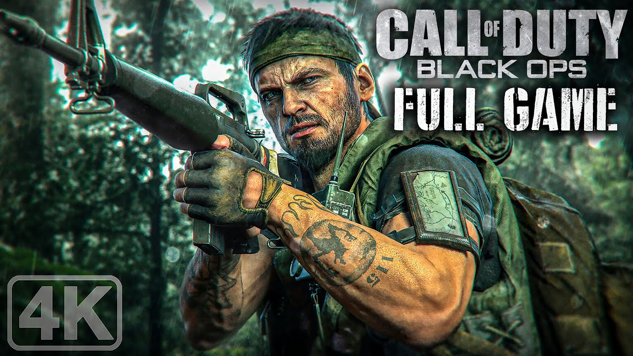 Call of Duty Black Ops｜Full Game Playthrough｜PC 4K Ultra - YouTube