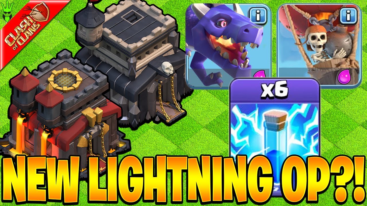 Lightning Spell Clash Of Clans