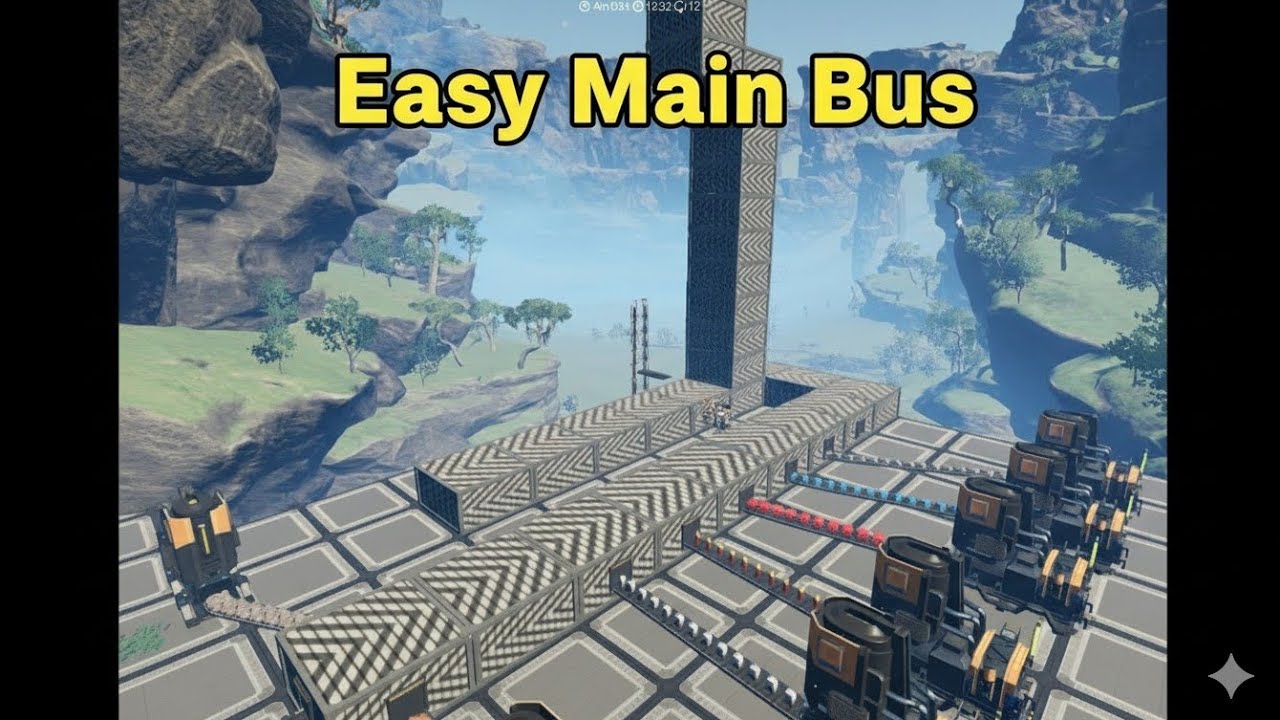 Modular Main Bus Mod - Satisfactory mod - YouTube