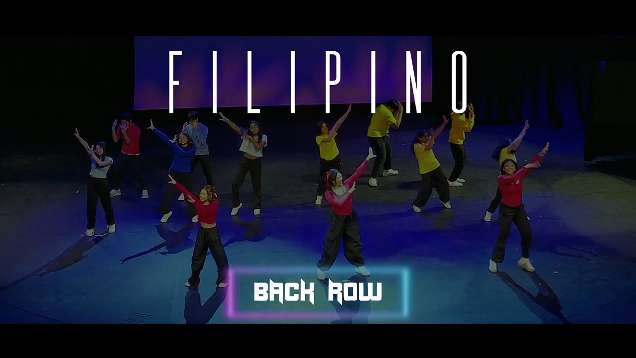 Filipino | Back Row | IA East Culture Show 2025 | JM Productions - YouTube