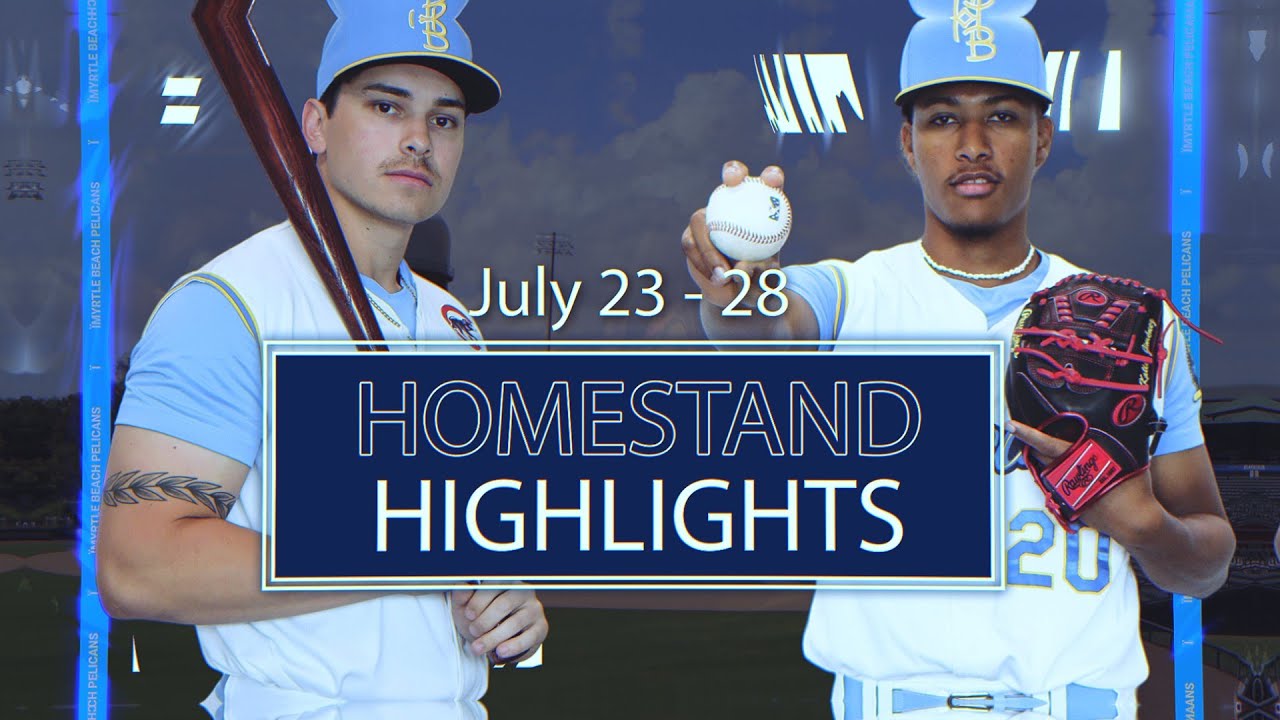 Homestand Highlights: July 23-28, 2024 - YouTube