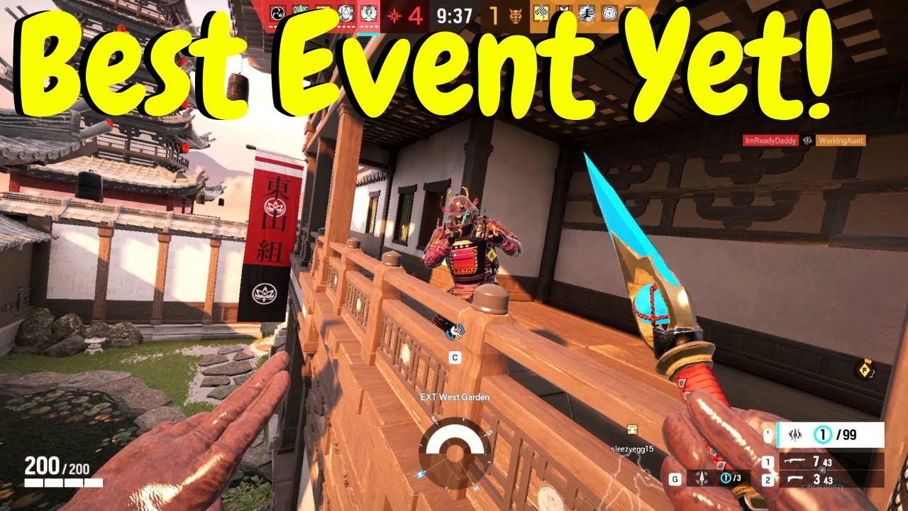 Rengoku Event is Amazing in Rainbow Six Siege - YouTube