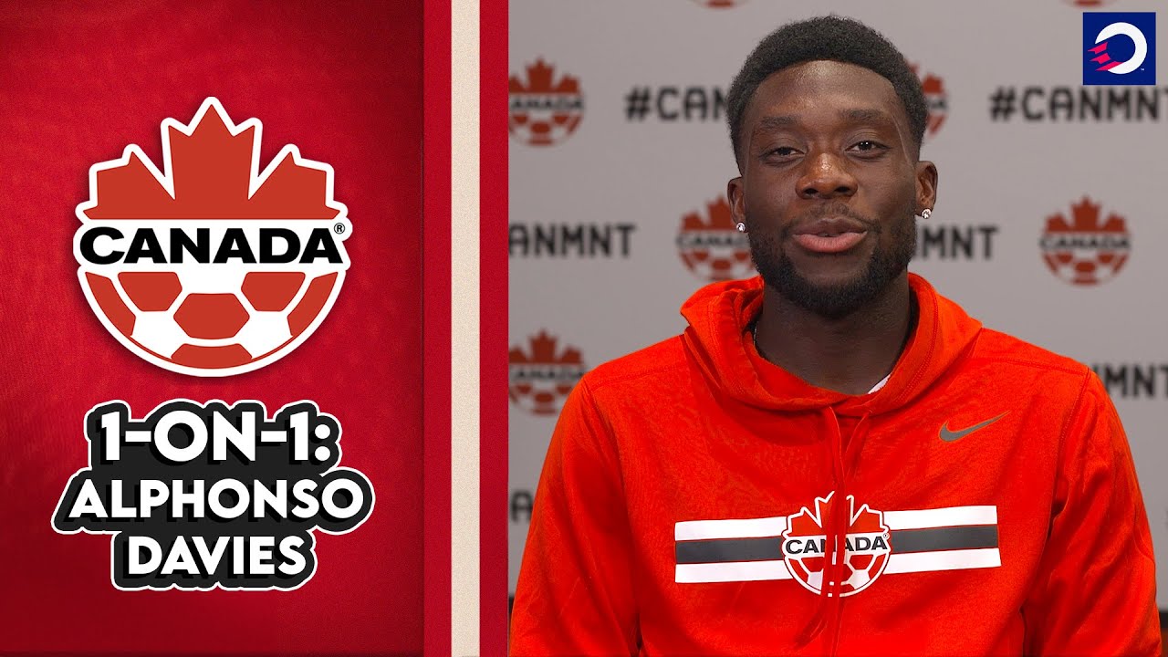 Canada captain Alphonso Davies previews CanMNT 🇨🇦 vs. USMNT 🇺🇸 - YouTube