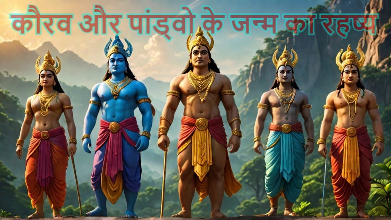 पाँचों पाण्डव जन्म से ही पवित्र थे।The Sacred Birth of the Five ...