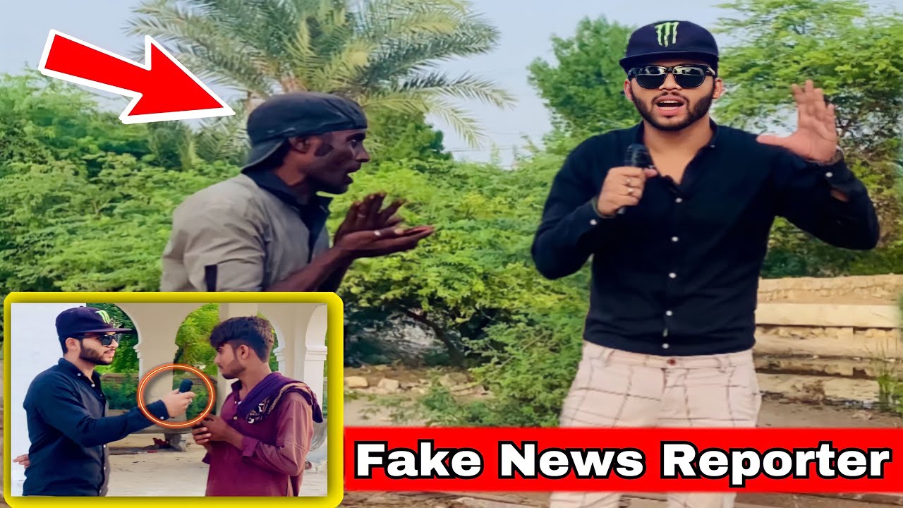 Fake News Reporter Prank Returns || Fake Blame On Random Person || Fake ...