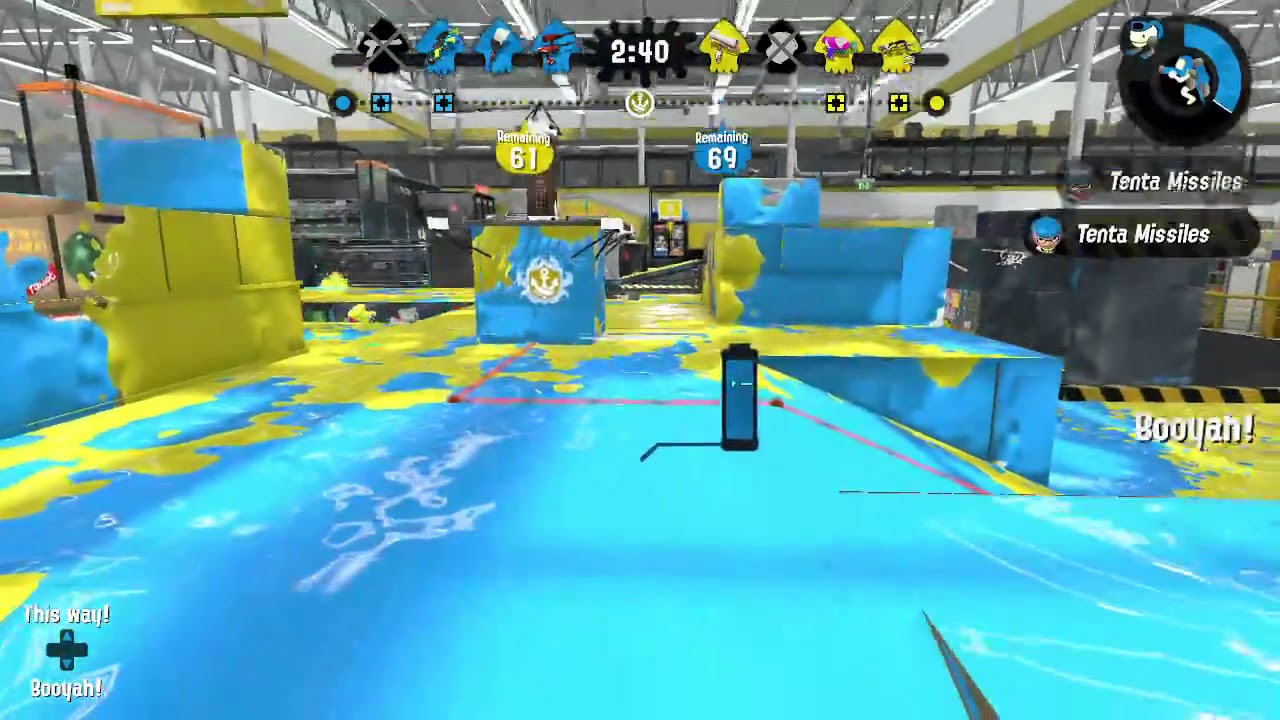 【Splatoon 2】Gameplay - Octobrush tracking kills (Nintendo Switch) - YouTube