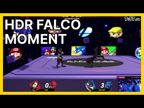 HDR falco moment (JCOnyx_117) | Smash Ultimate Highlights - YouTube
