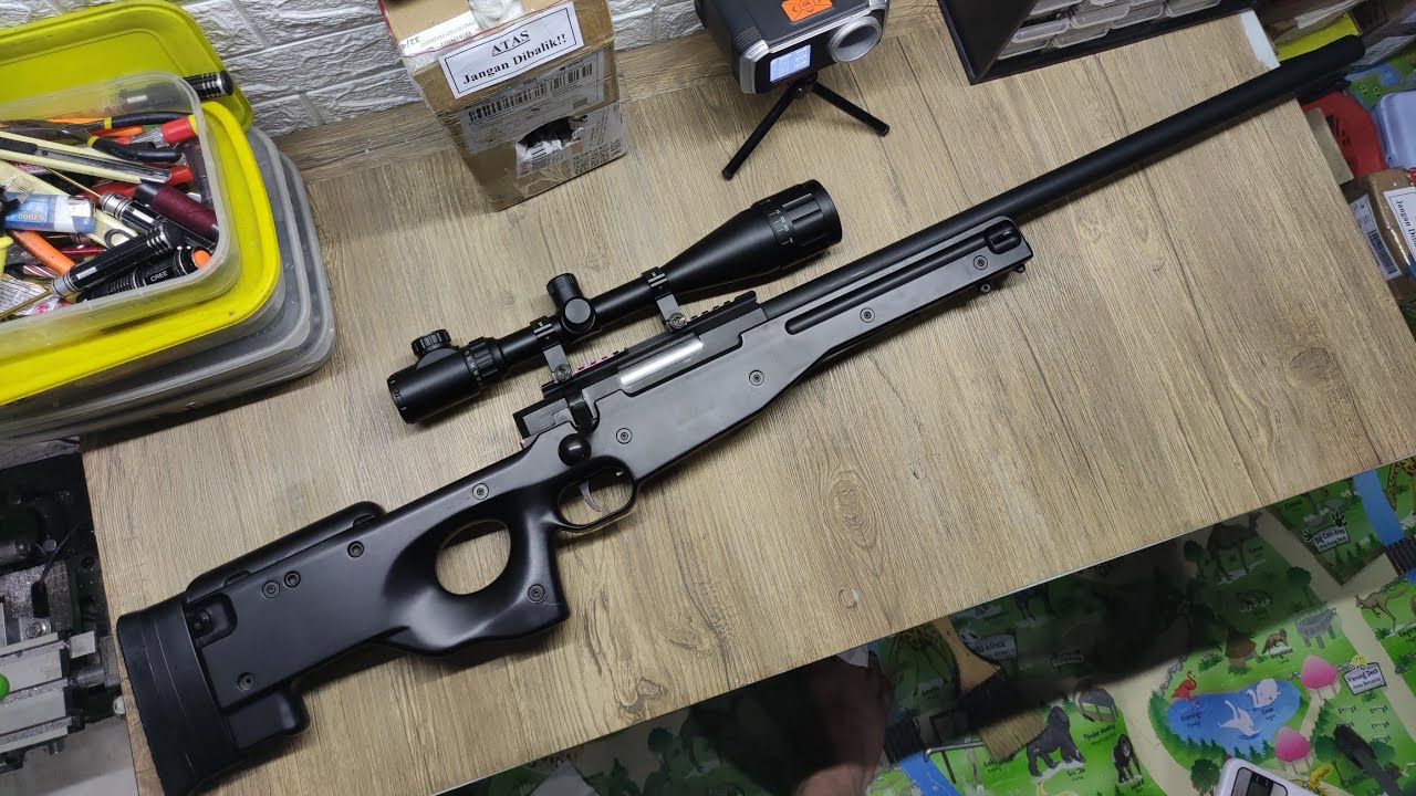 Well L96 MB01 | Used Airsoft Review - YouTube