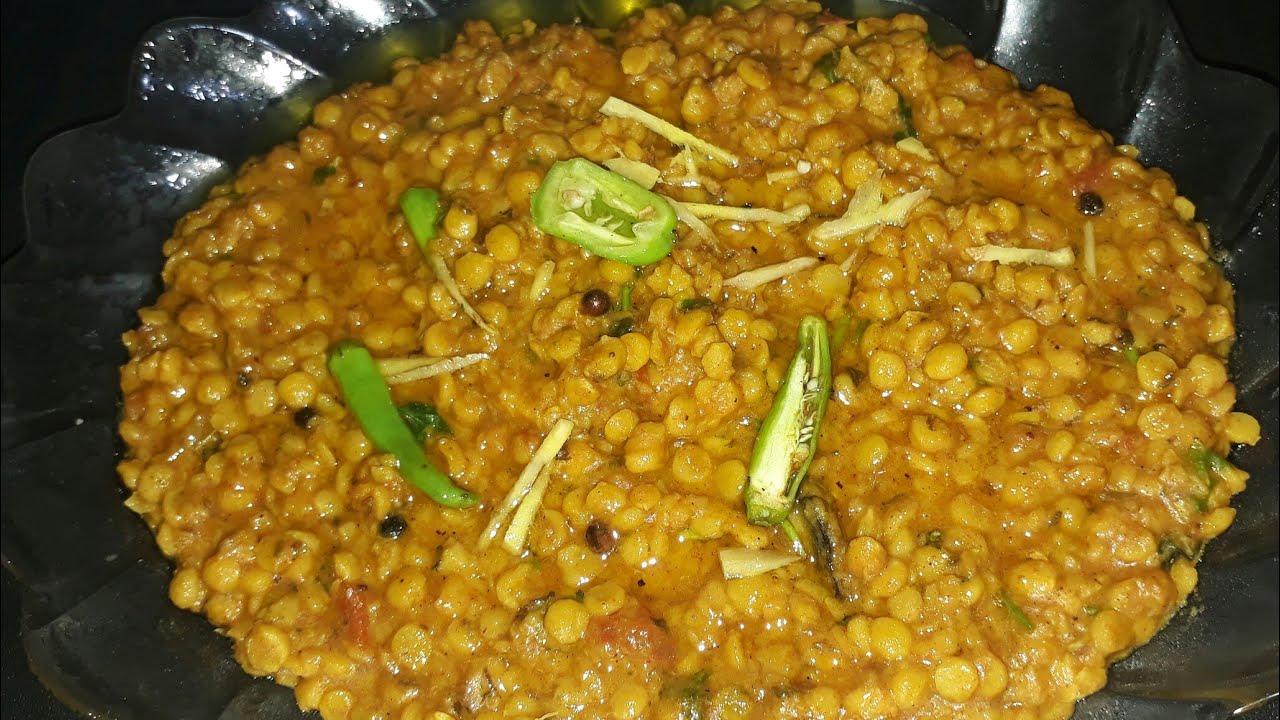 chany ni daal easy recipe | Malika's Kitchen| - YouTube