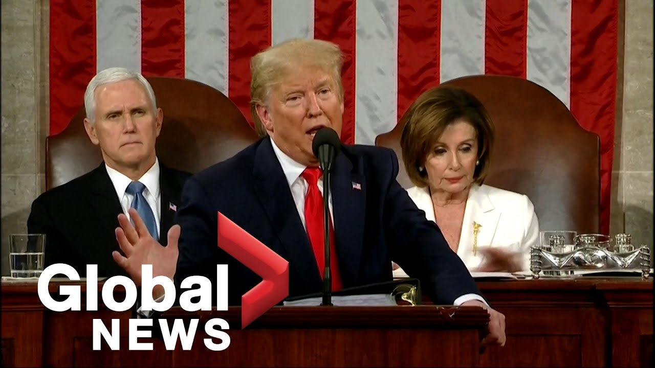 State of the Union 2020: President Donald Trump delivers annual address ...
