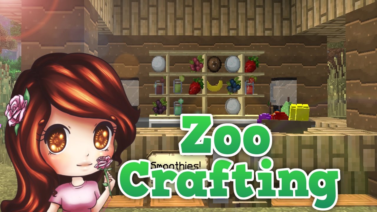 Smoothie Shack | Zoo Crafting | Ep. 126 [Modded Minecraft] - YouTube