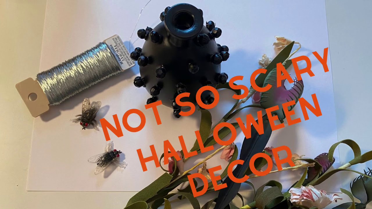Not so Scary Halloween Decor.👻 - YouTube