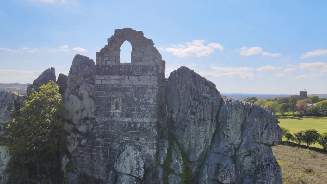 Roach Rock, Cornwall Drone flight - YouTube