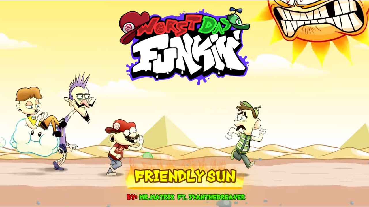 FNF Worst Day Out V2 OST | Friendly Sun V2 Teaser - YouTube