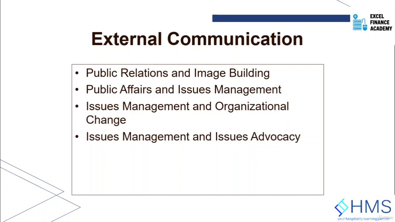 41 CC 21 External Communication and PR - YouTube