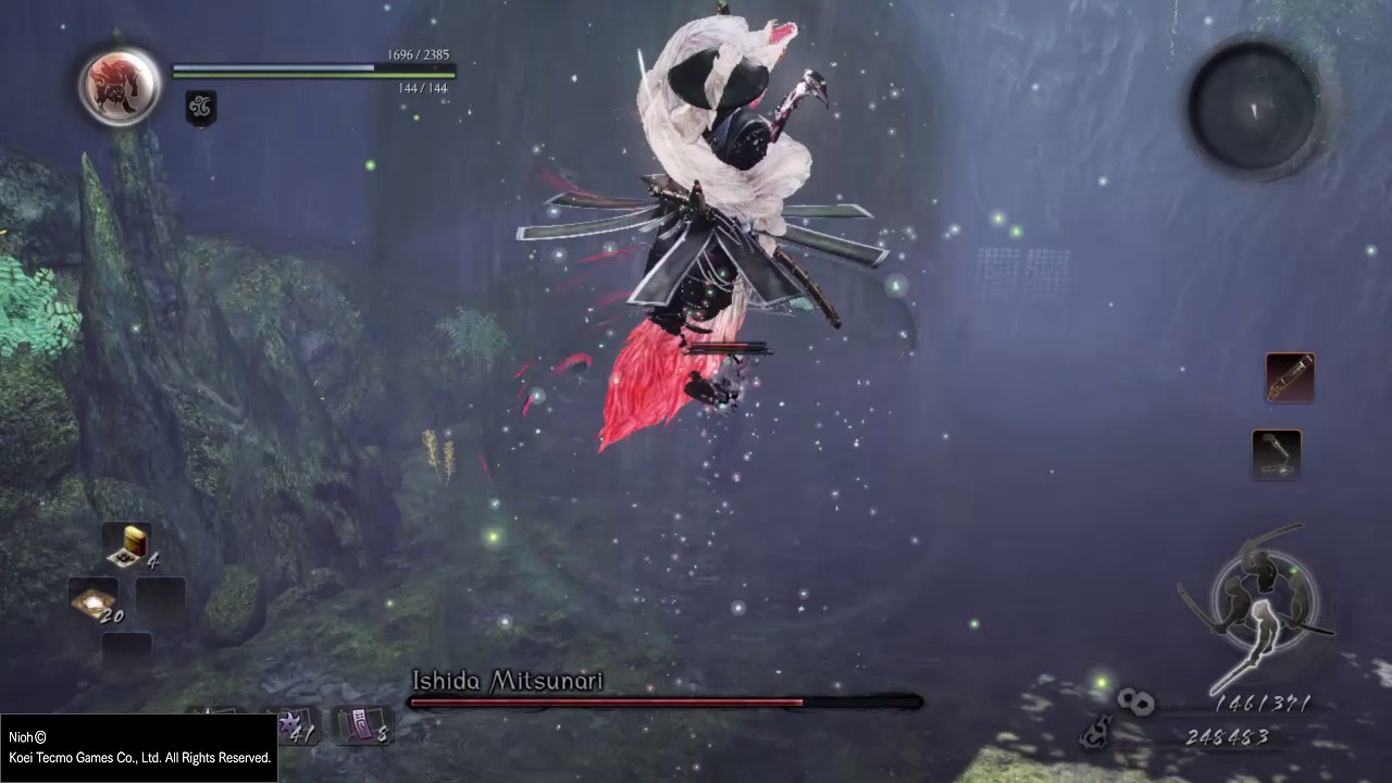 Nioh Izuna drop - YouTube