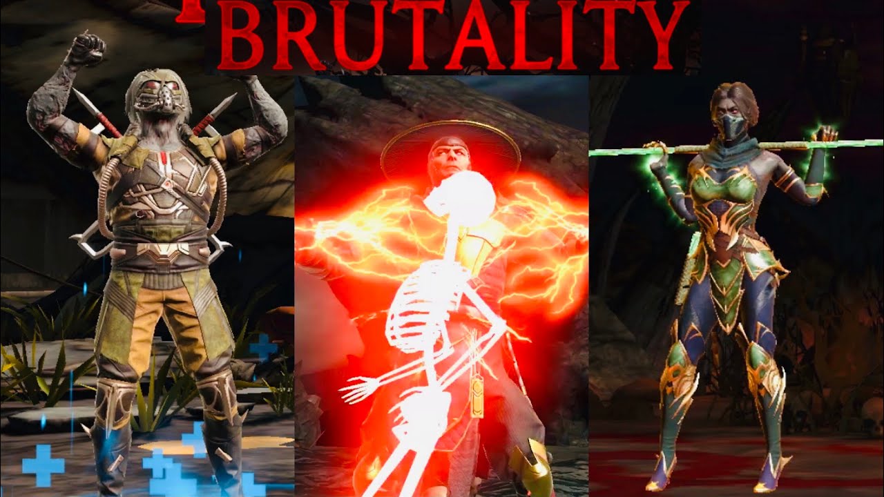 Mk11 Synergy Team Brutality/Brutal ending FW Gameplay | MK Mobile - YouTube