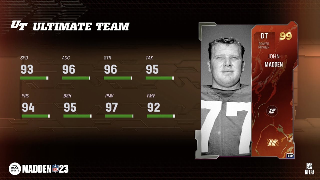 I JUST GOT MY FIRST 99 OVR CARD MADDEN 23 ULTIMATE TEAM😱😱😱😱 - YouTube