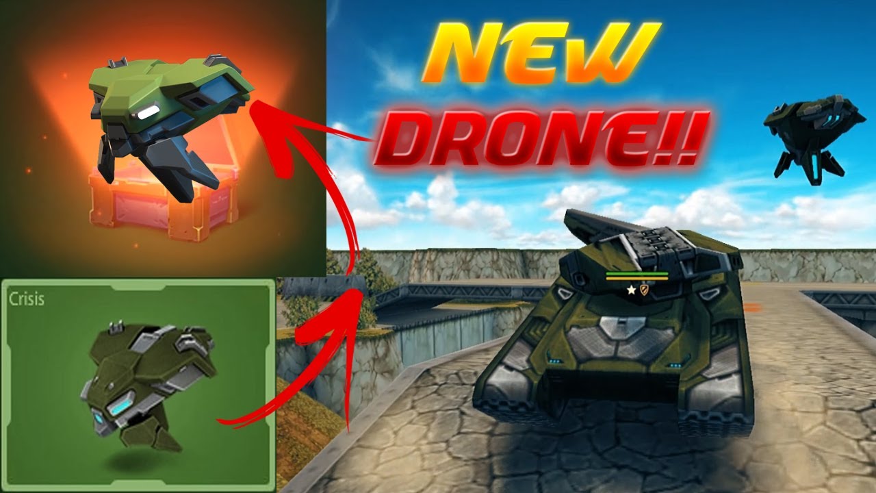 Tanki Online CRISIS Drone | AV Gamers | танки онлайн новый дрон кризис ...