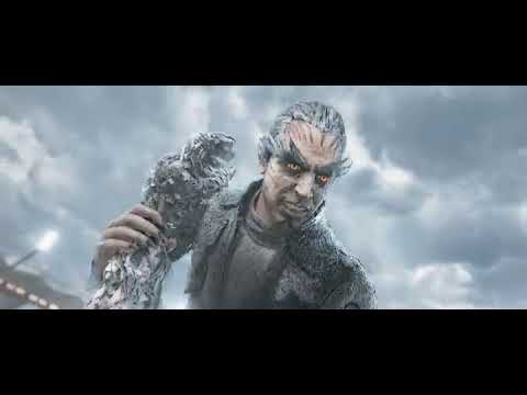 Robot movie in hindi - Pakshi rajan and Chitti 2.0 Fight ,LAST SCENE