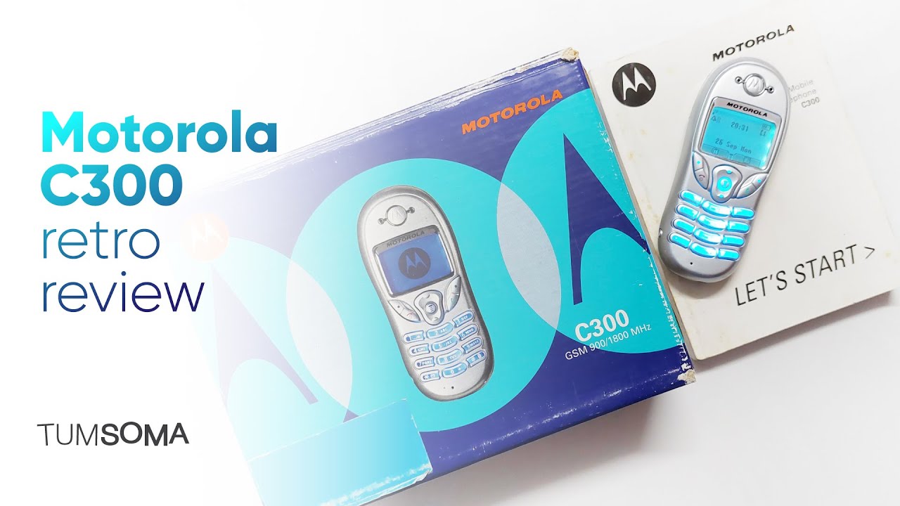 Motorola C300 - Retro Review - YouTube