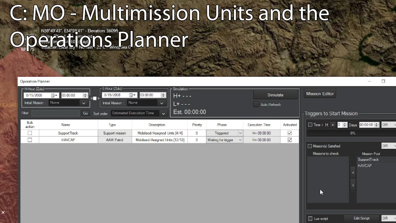 C: MO - Multimission Units and the Operations Planner - YouTube