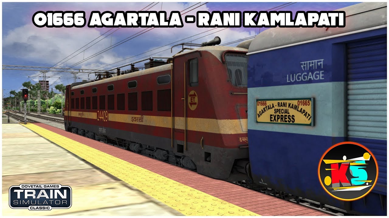 🔴🚂PART - 1🚦 WCR-2 🚦 01666 🚦AGARTALA - RANI KAMLAPATI SPECIAL I Road To ...