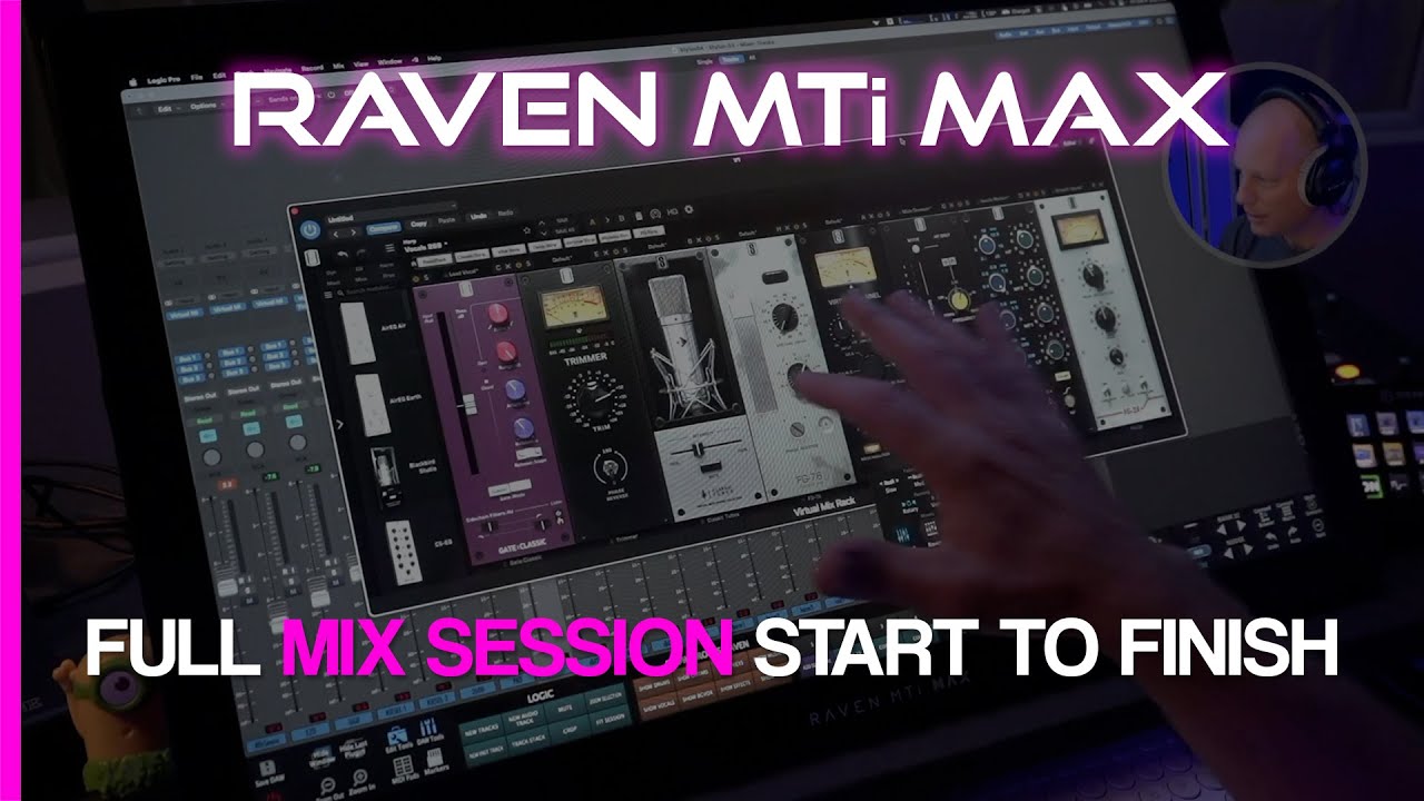 RAVEN MTi MAX Full Mix Session | Set Ups | Batch Commands | Gestures ...