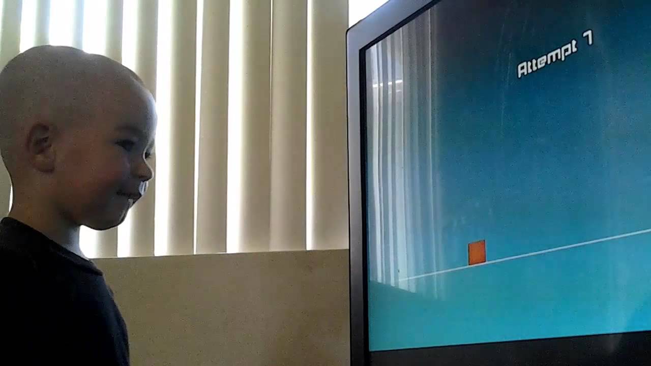 Let's Play The Impossible Game (With Junior, the three year old game ...