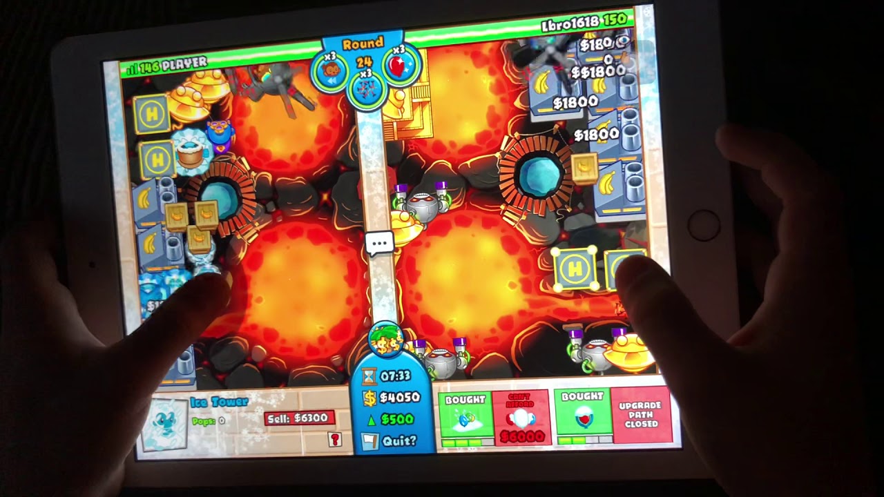 Playing bloons td battles! - YouTube
