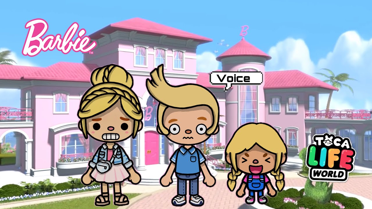 BARBIE LIFE IN THE DREAMHOUSE!🎀🏠 *voice*🎙️ | Toca Boca life world ...