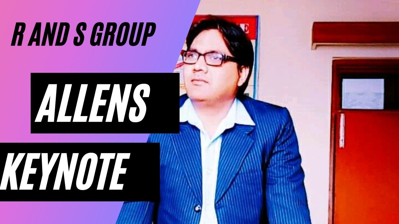 National Webinar on Allen's keynote - YouTube