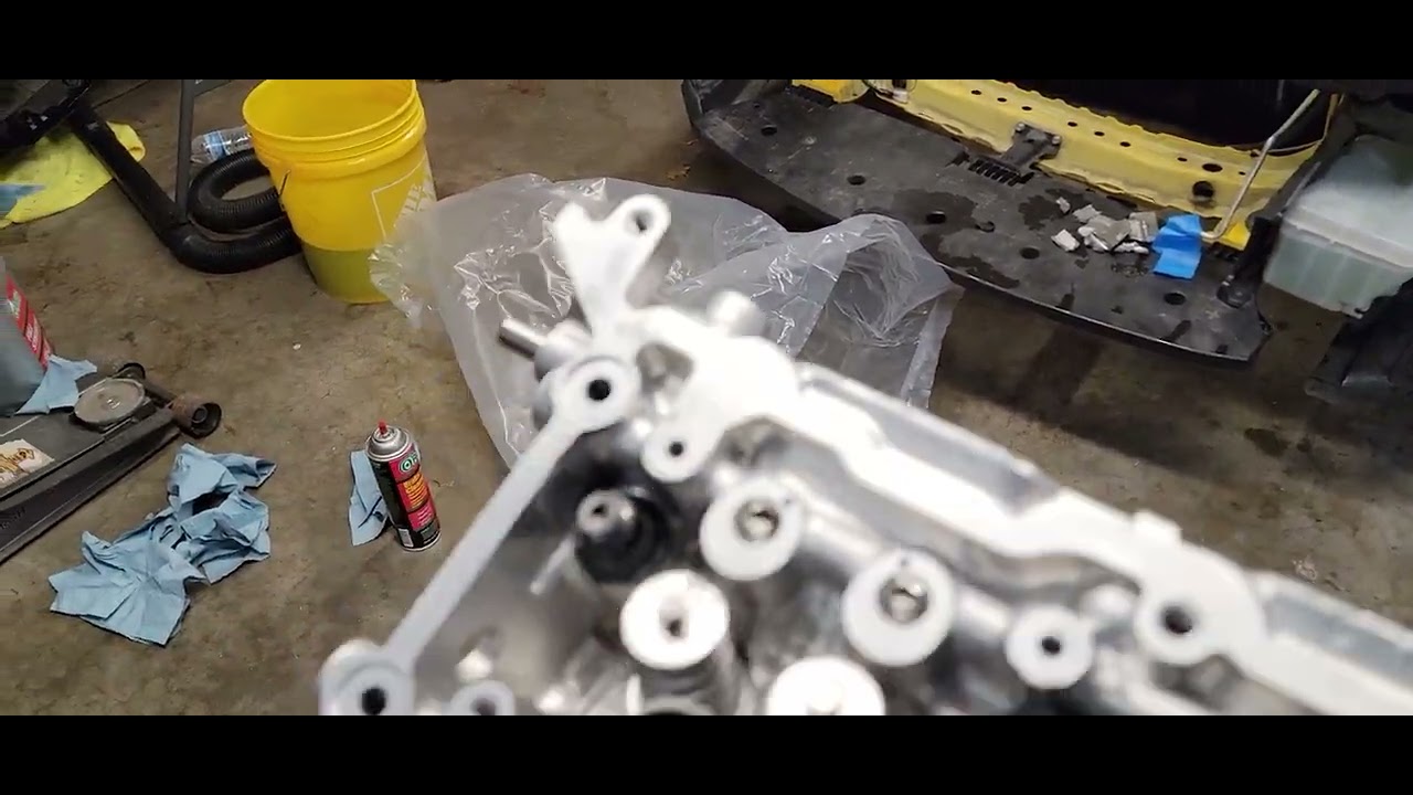 800 hp iag fa20 block heads installed - YouTube