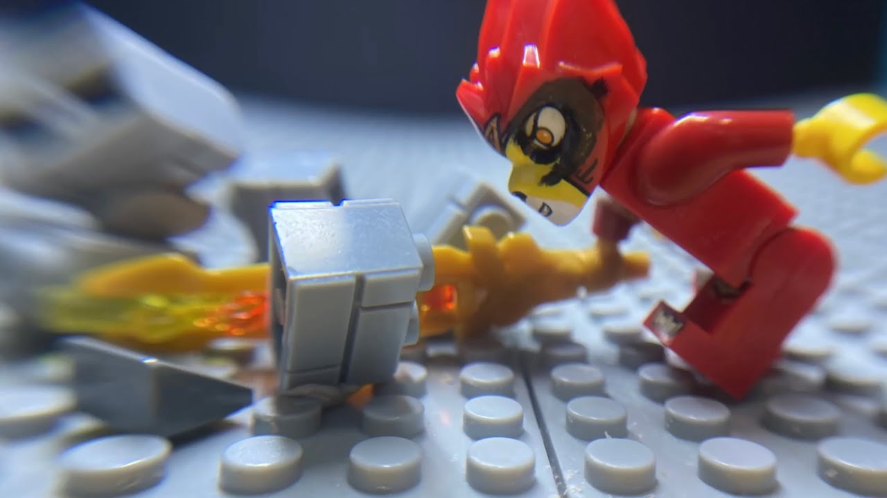 Lego Fight Scene + Explosion - YouTube