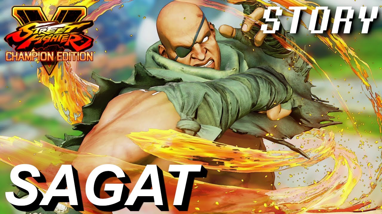 Sagat Story - Street Fighter V Champion Edition - YouTube