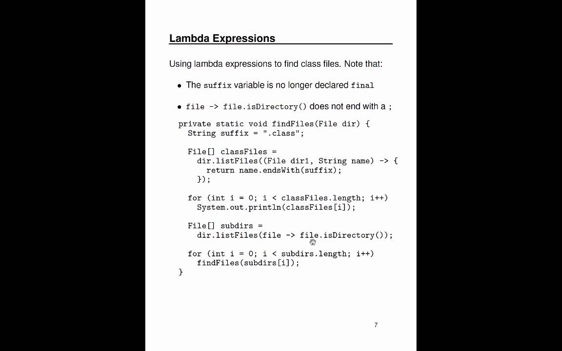 Functional Programming In Java 8, Part 1 - Youtube