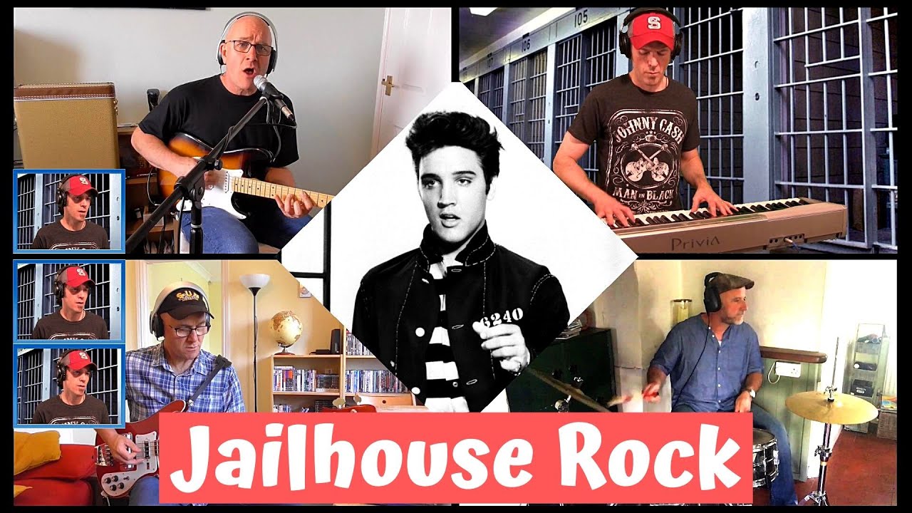 Jailhouse Rock - Elvis Presley Cover - The Lockdown Band - YouTube