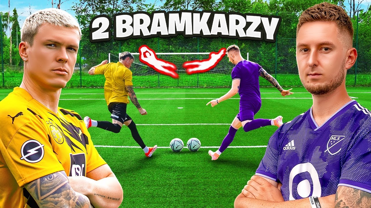 2 BRAMKARZY JEDNOCZEŚNIE vs LACHU & CACHU - YouTube