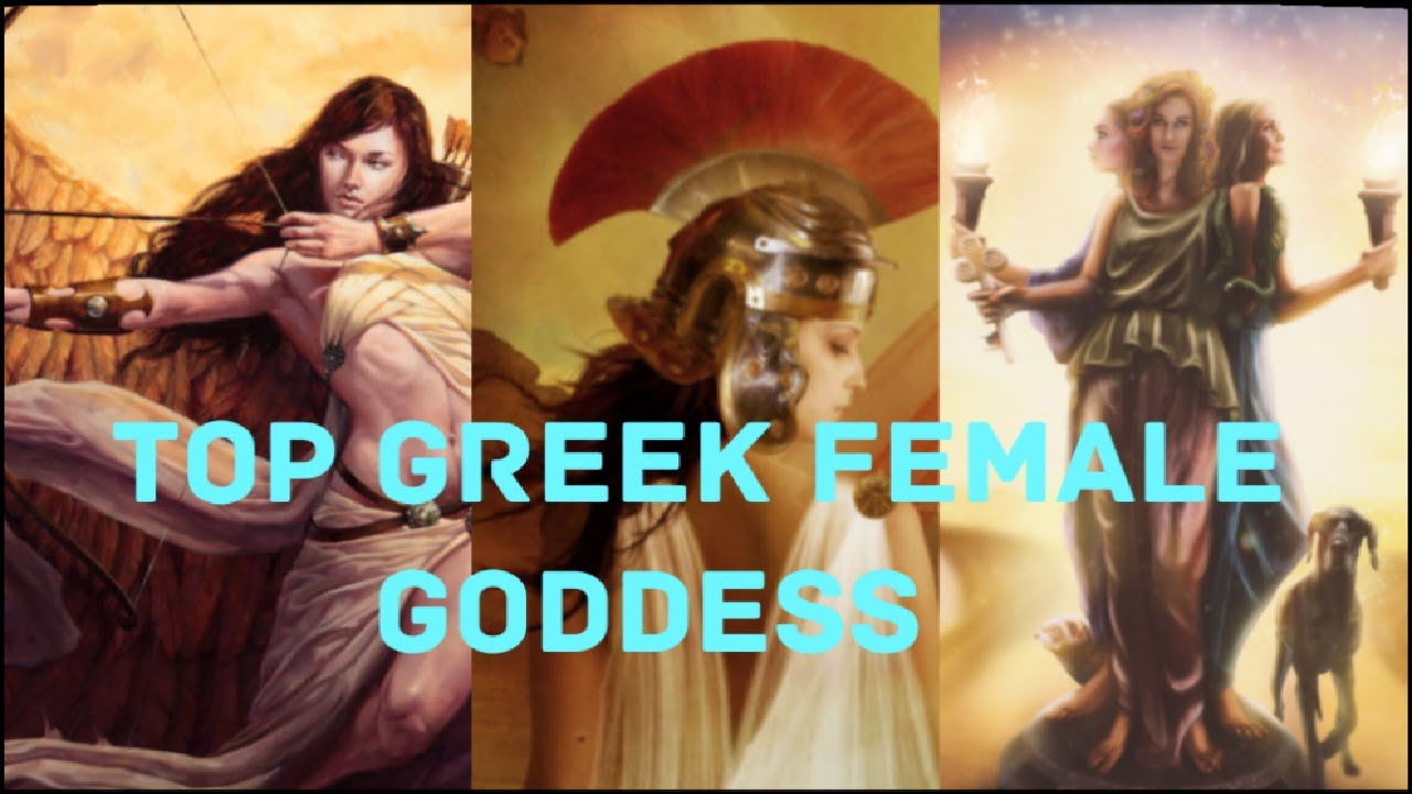 Top Most Powerful Greek Goddesses - YouTube