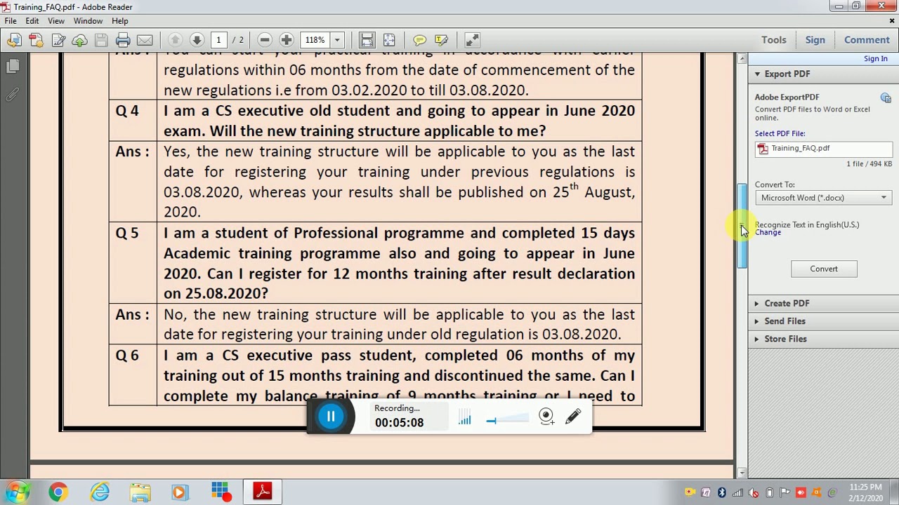 ALL ABOUT NEW TRAINING STRUCTURE OF CS BY CS RAMANDEEP SINGH - YouTube